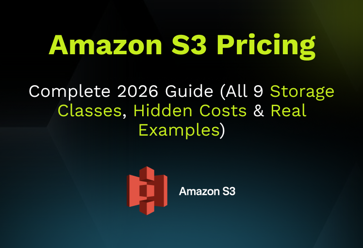 Amazon S3 Pricing Explained Pricing Storage Savings 2026